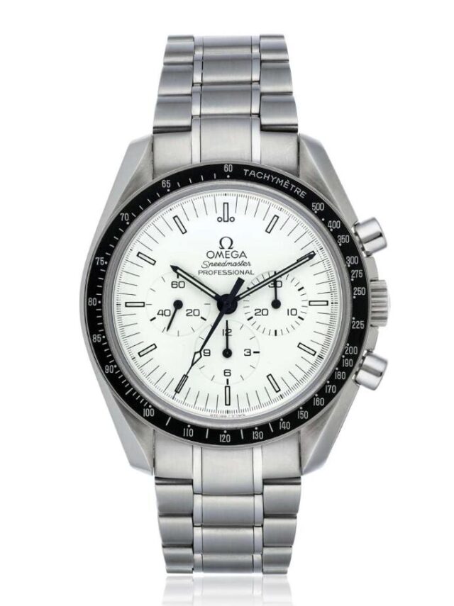 Neue Omega Replica Speedmaster Moonwatch mit weißem Zifferblatt - Die ...